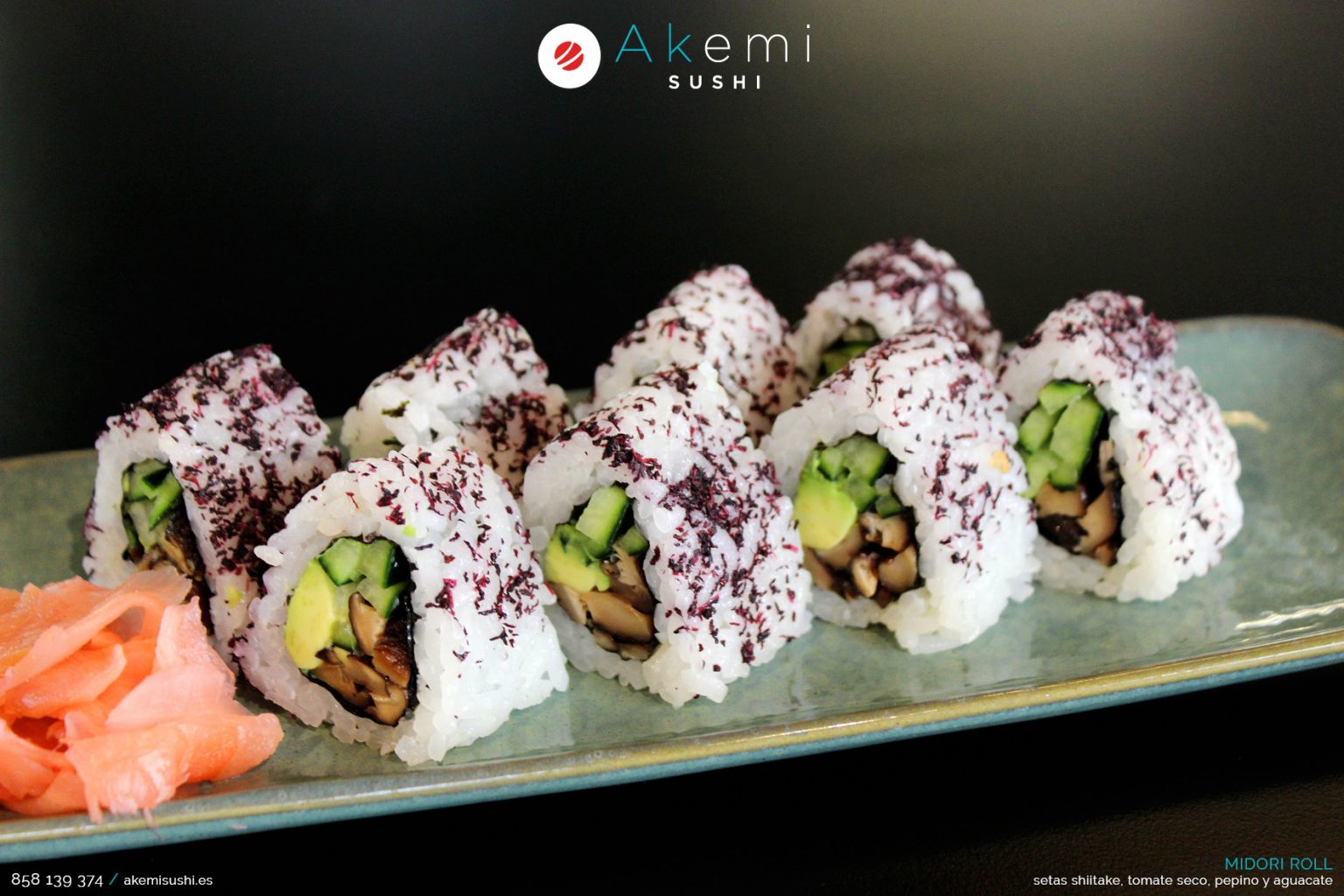 menú - Restaurante japonés Akemi Sushi Granada